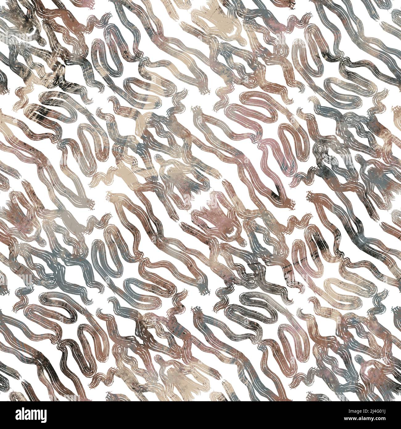 Seamless neutral and white grungy classic abstract surface pattern ...
