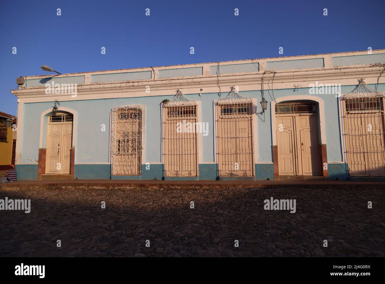 Colonial house in Trinidad, Cuba Stock Photo - Alamy
