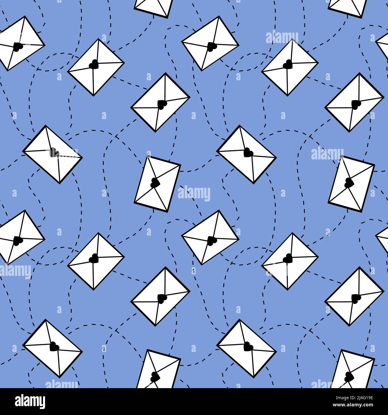 Seamless letters pattern for textiles and packaging and gifts and cards ...