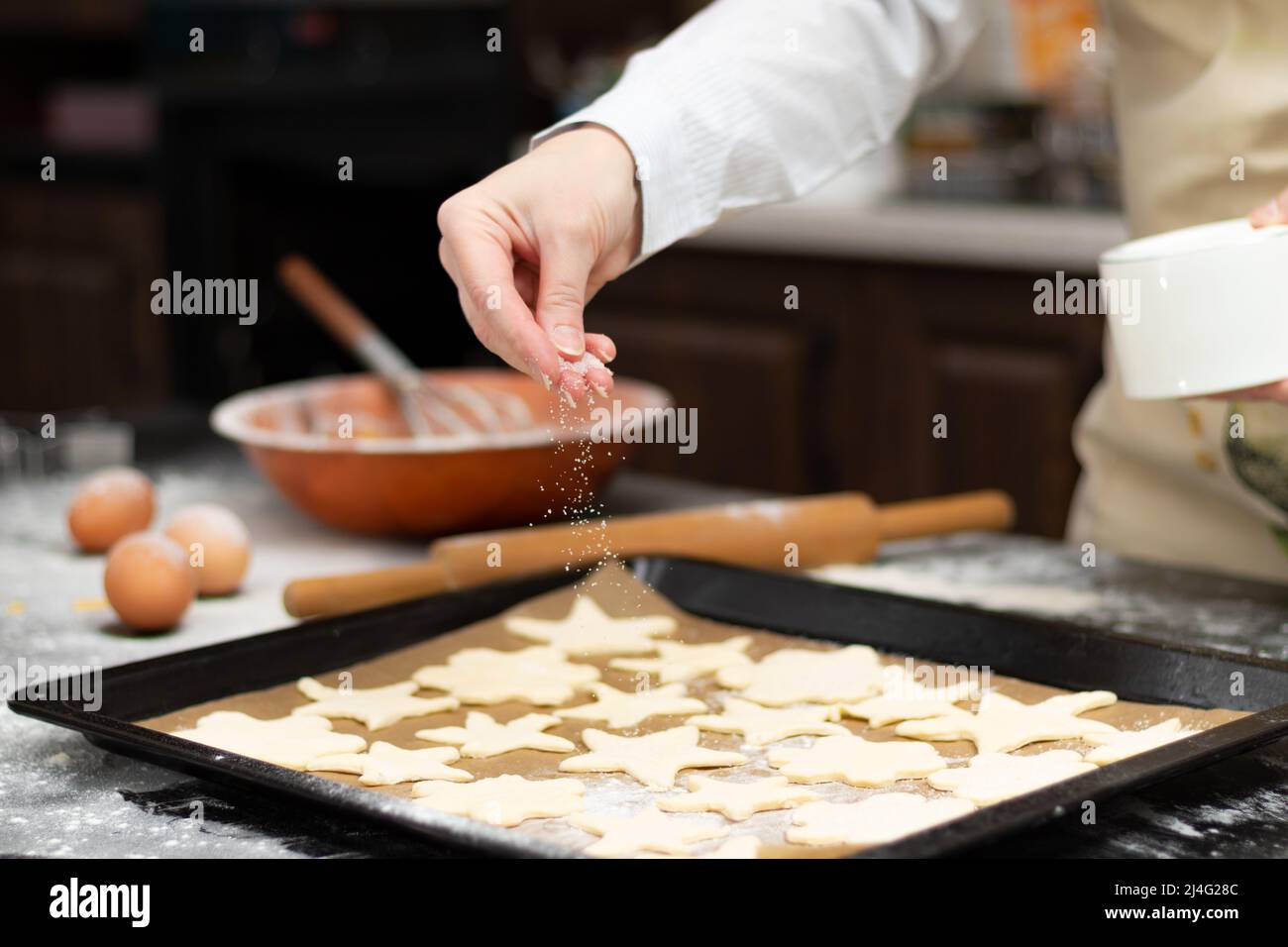 Sprinkle hands hi-res stock photography and images - Alamy