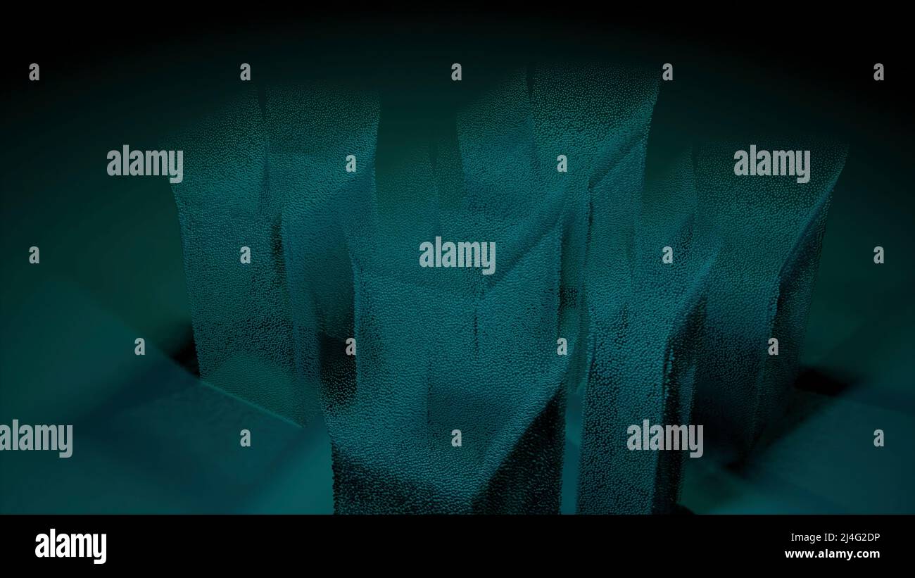 Animation of digital construction of building models. Design ...