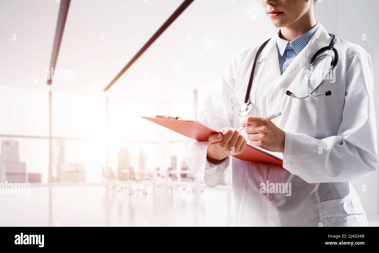 New generation of successful medical employees Stock Photo - Alamy