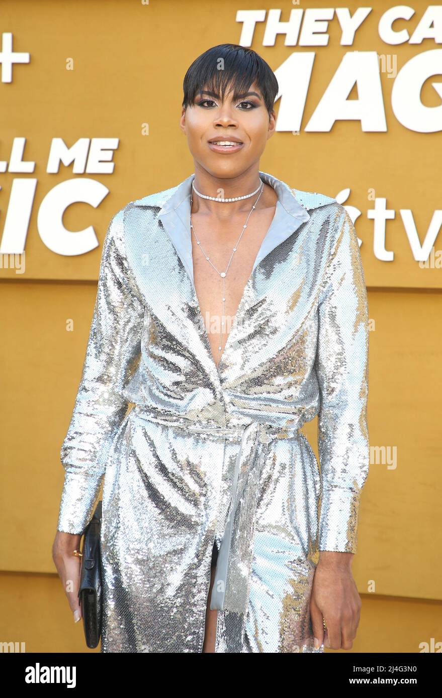 Los Angeles, Ca. 14th Apr, 2022. EJ Johnson, at the Apple TV premiere ...