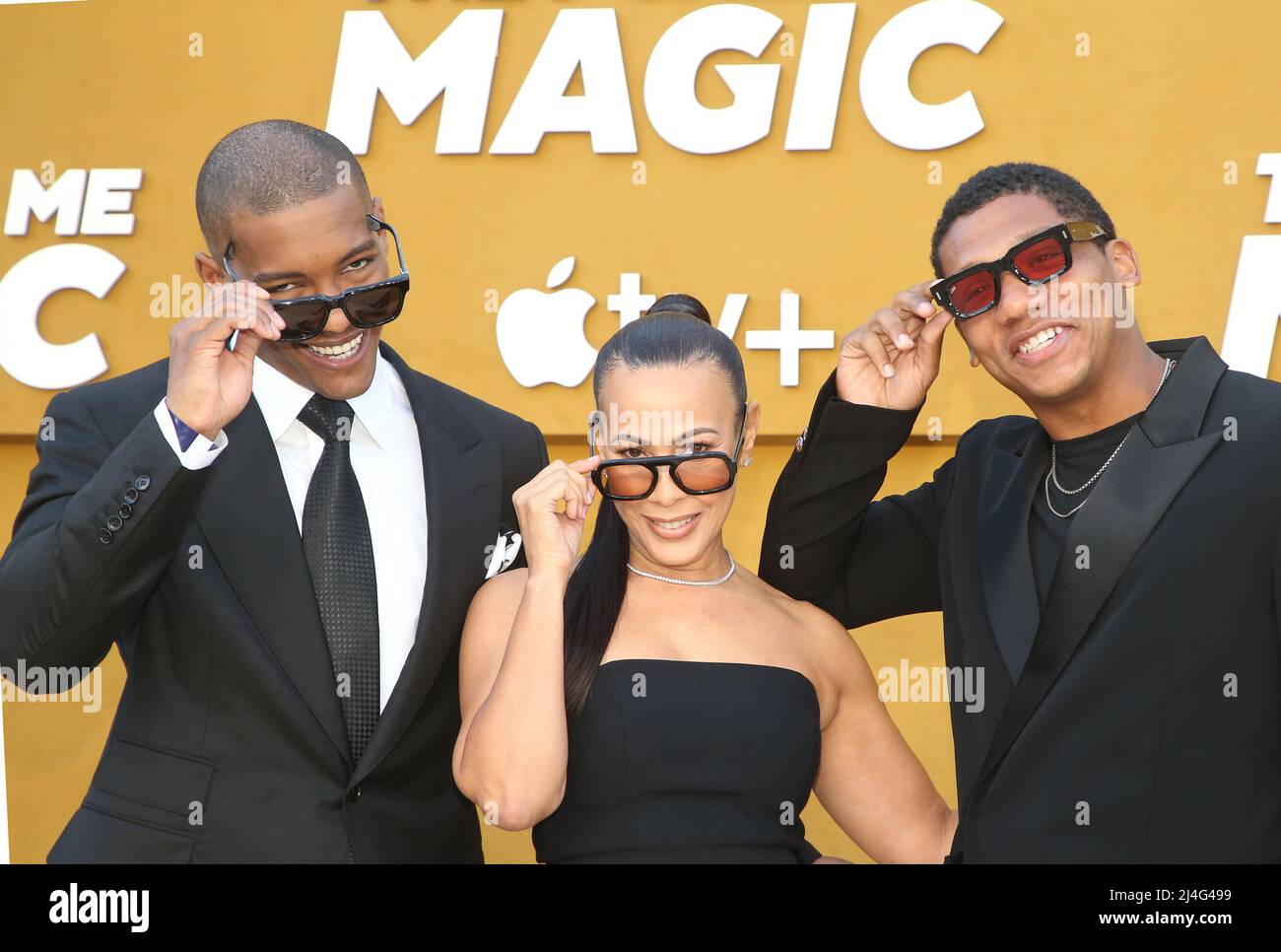 Los Angeles, Ca. 14th Apr, 2022. Jordan Fudge, Christina Francis ...