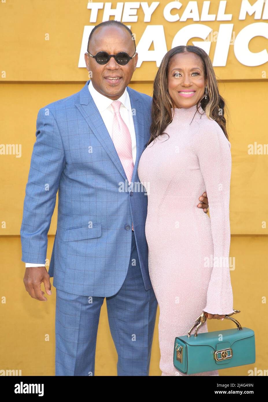 Los Angeles, Ca. 14th Apr, 2022. Duane Smith, Traci Smith, at the Apple ...