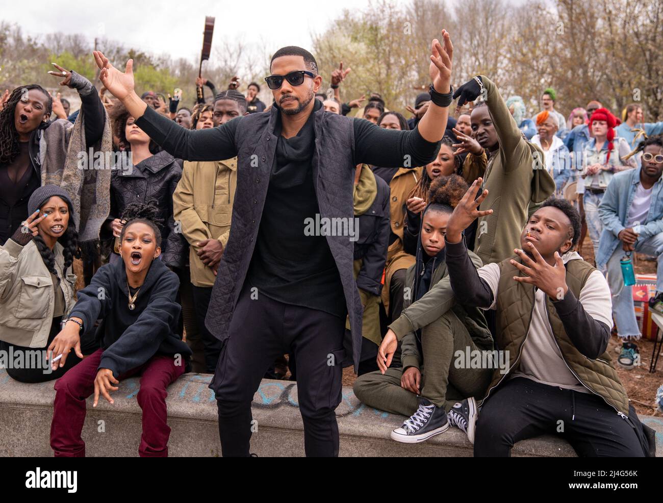 FREDDY MIYARES in DMZ (2022), directed by AVA DUVERNAY. Credit: DC ENTERTAINMENT/WARNER BROS ...