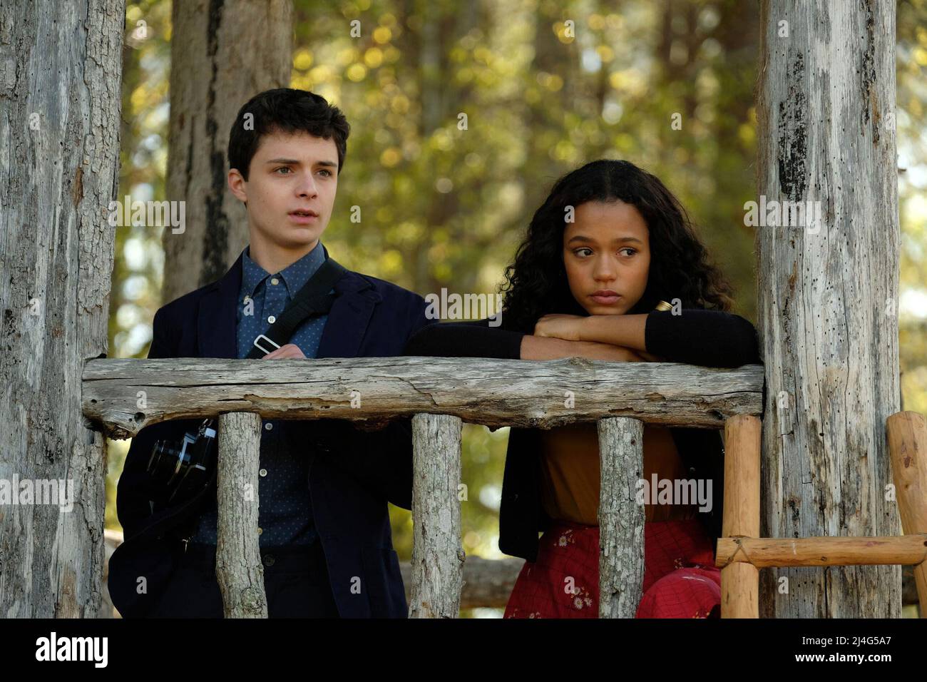 LUCAS JADE ZUMANN and TAYLOR RUSSELL in DR. BIRD'S ADVICE FOR SAD POETS ...