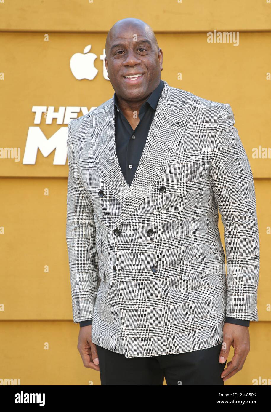 Los Angeles, Ca. 14th Apr, 2022. Magic Johnson, at the Apple TV ...