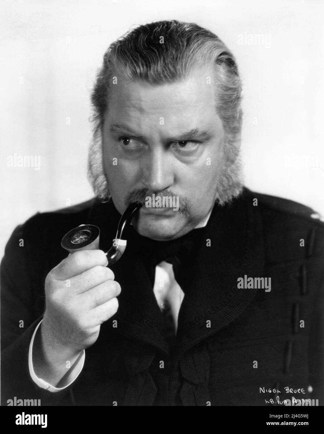 NIGEL BRUCE Portrait as Sir Benjamin Warrenton in THE CHARGE OF THE ...