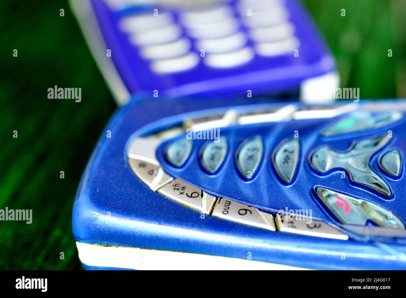 old mobile phone, technology concept,image of a Stock Photo - Alamy