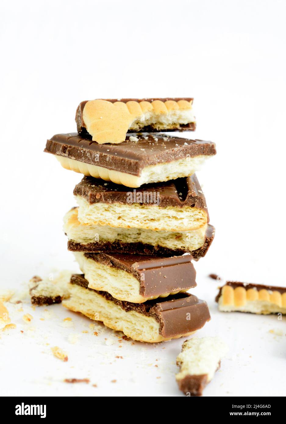chocolate bisquit, sweet food concept,image of a Stock Photo - Alamy