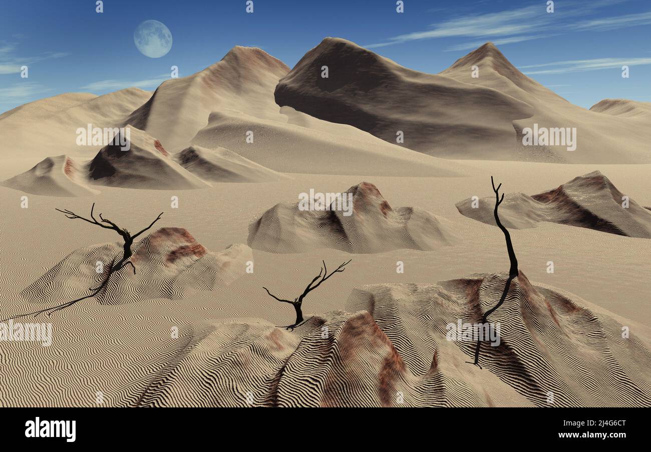 Dried up landscape hi-res stock photography and images - Alamy