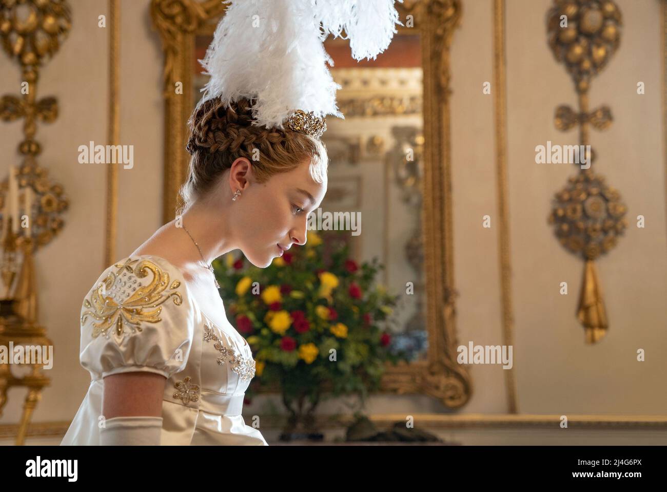 PHOEBE DYNEVOR in BRIDGERTON (2020), directed by TOM VERICA, JULIE ANNE ...