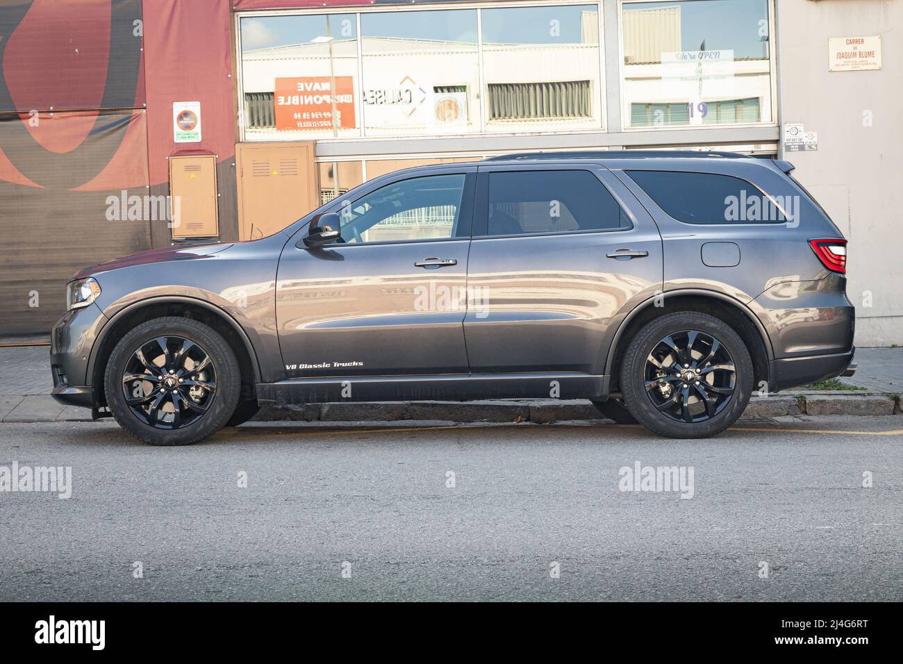 SABADELL, SPAIN-FEBRUARY 17, 2022: Dodge Durango R/T (Third generation ...