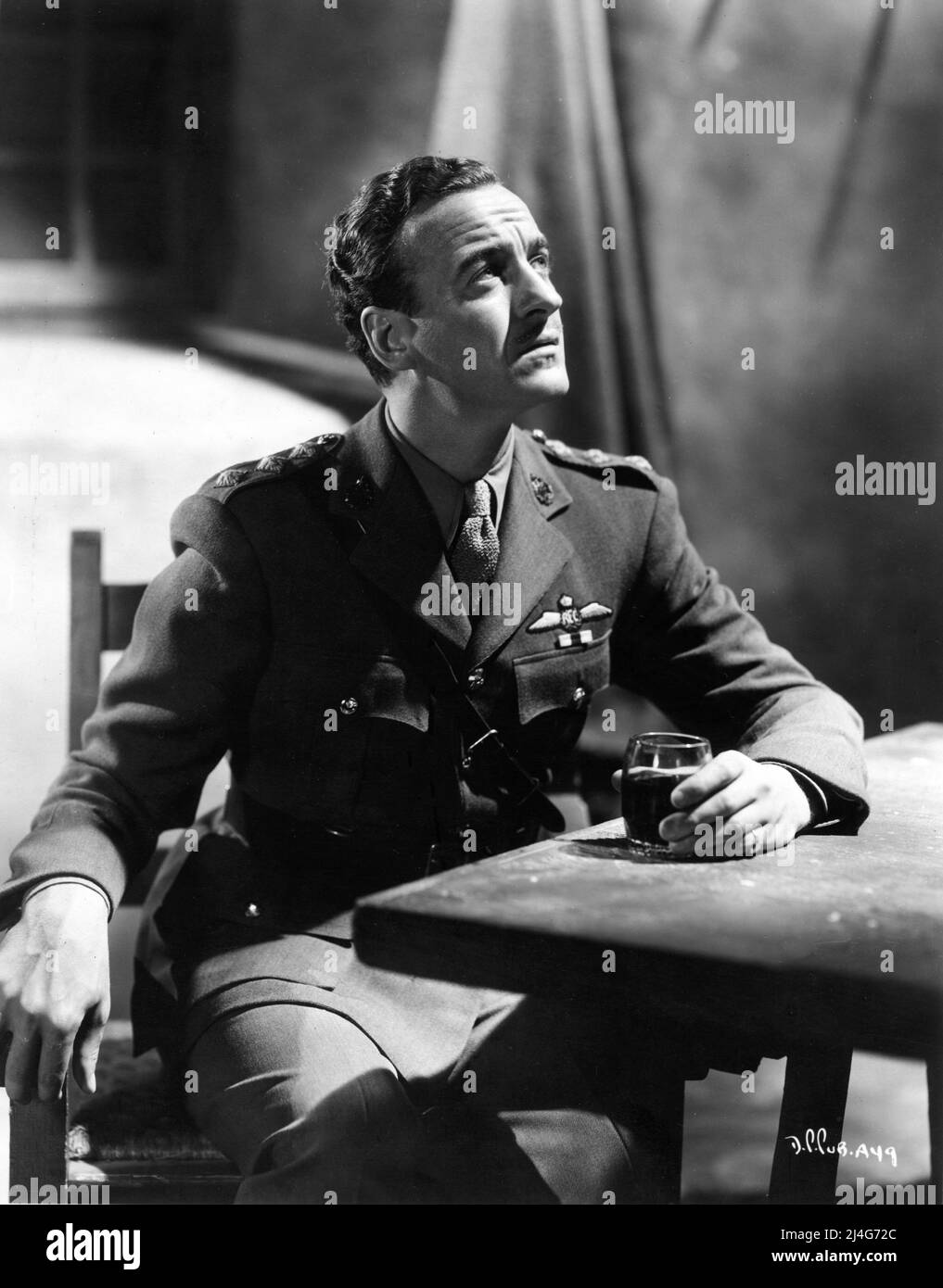DAVID NIVEN in THE DAWN PATROL 1938 director EDMUND GOULDING original ...