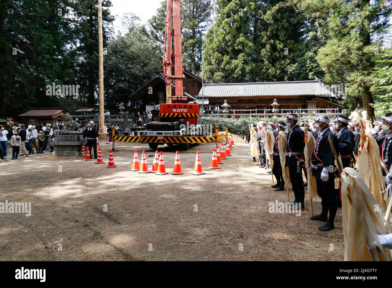 iida, nagano, japan, 2022/09/04 , event attendees celebrating the ...