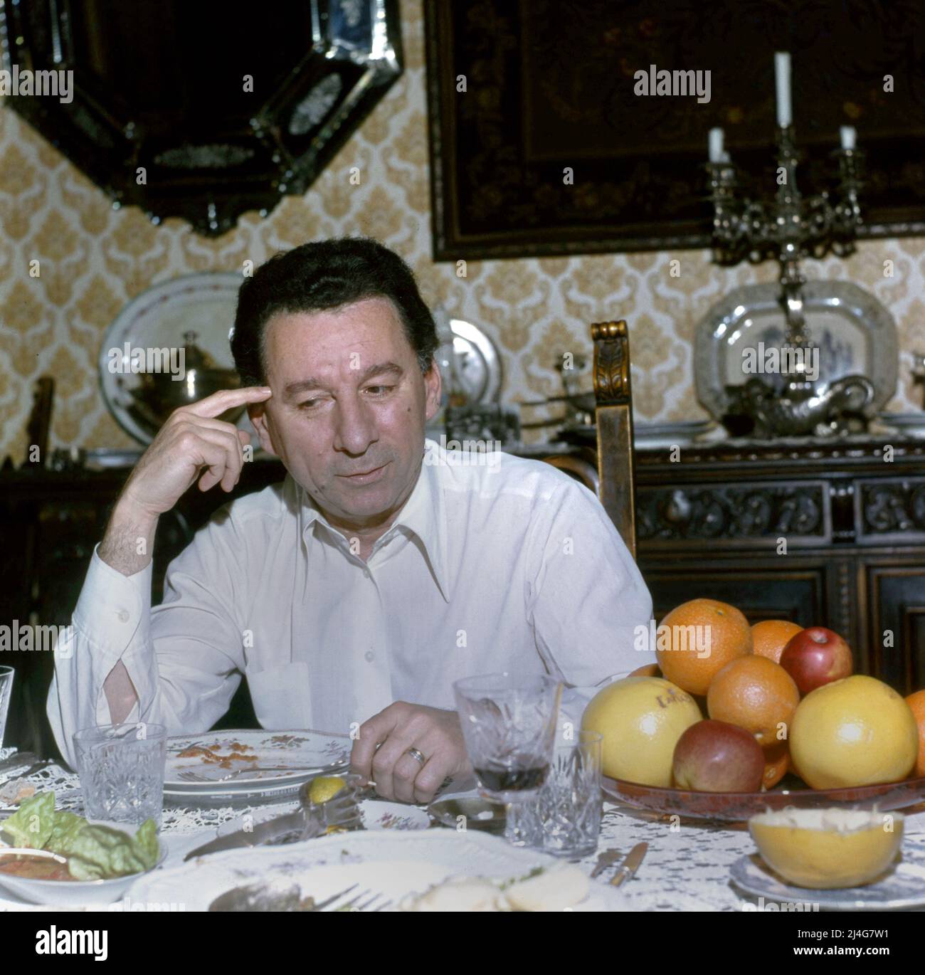 Romanian musician Ion Voicu, approx. 1980 Stock Photo - Alamy