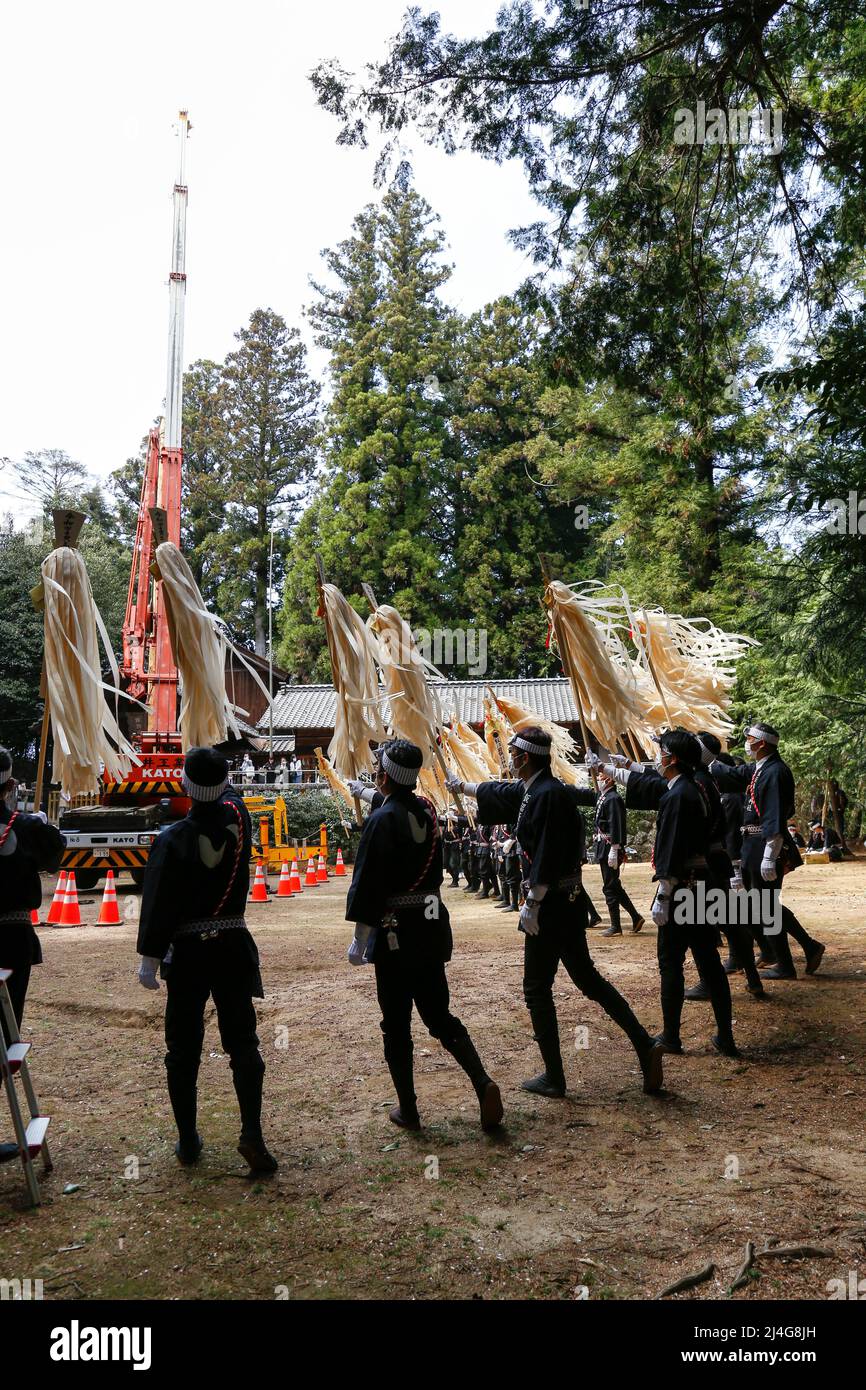 iida, nagano, japan, 2022/09/04 , event attendees celebrating the ...