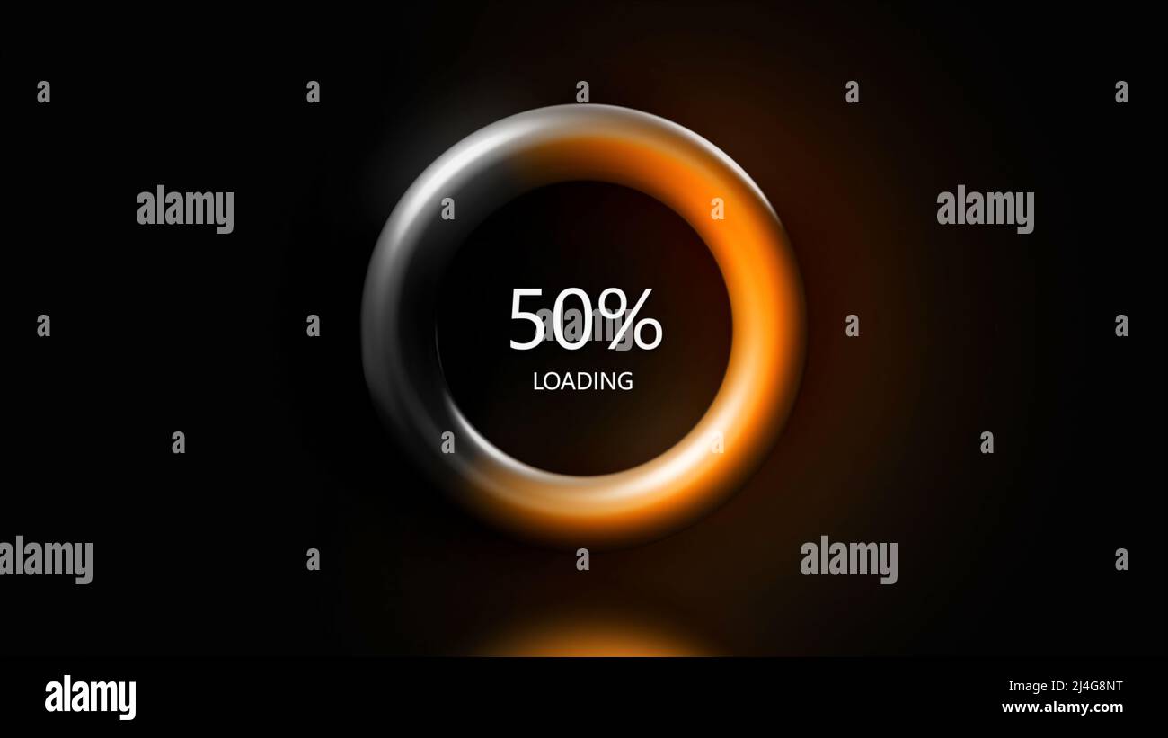 Percent ring. Motion. Running percentages from the beginning to a ...