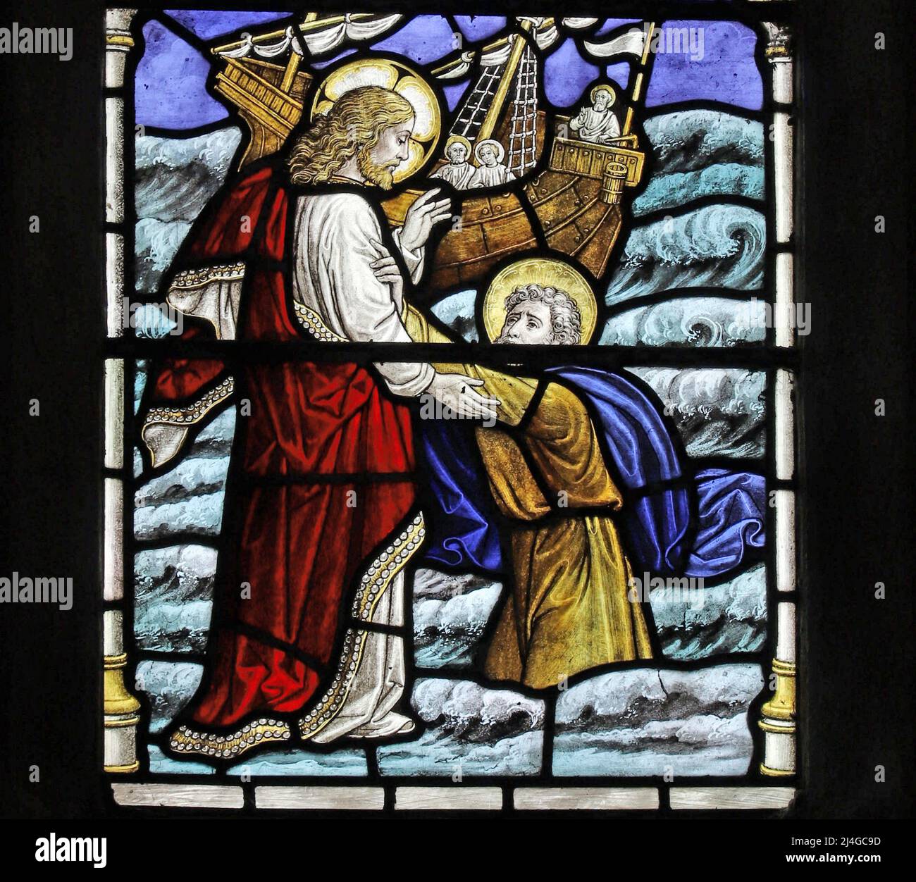 Christ saves peter drowning hi-res stock photography and images - Alamy