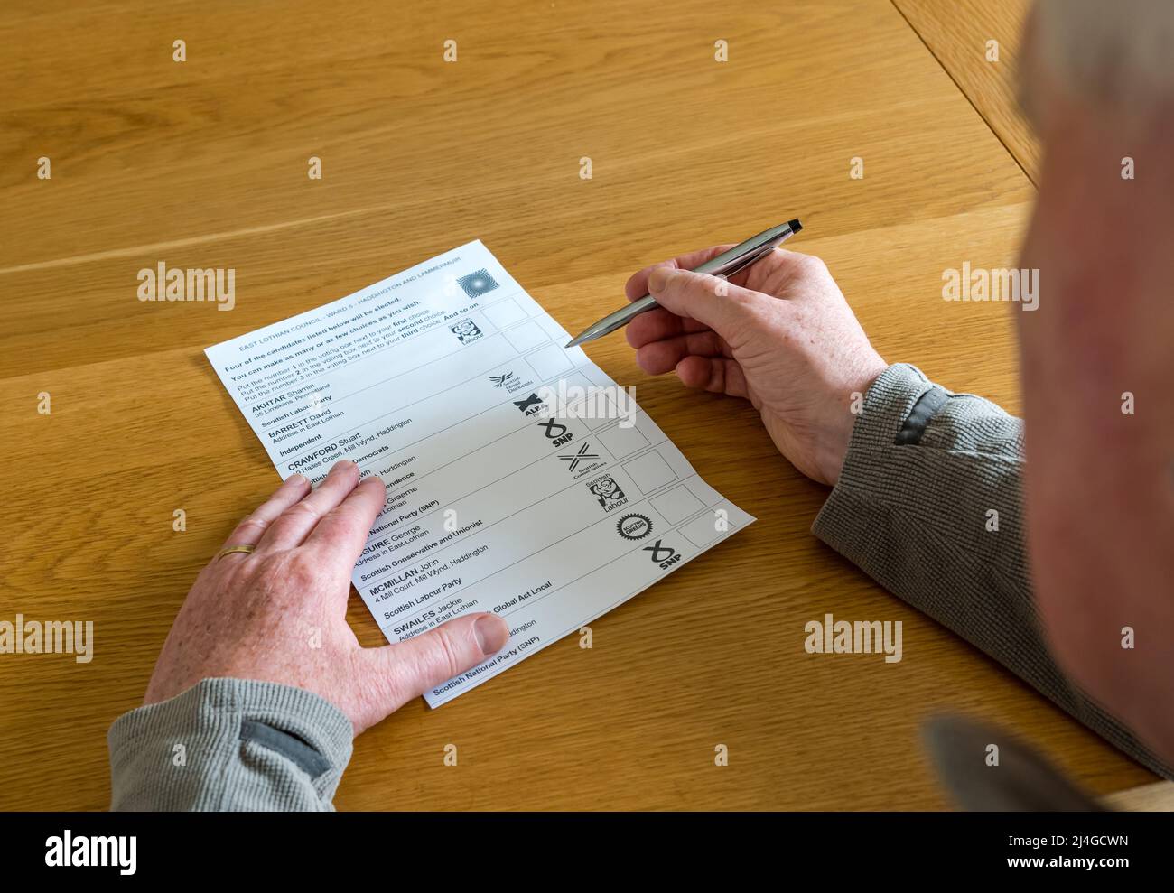 Scottish local elections 2022 hi-res stock photography and images - Alamy
