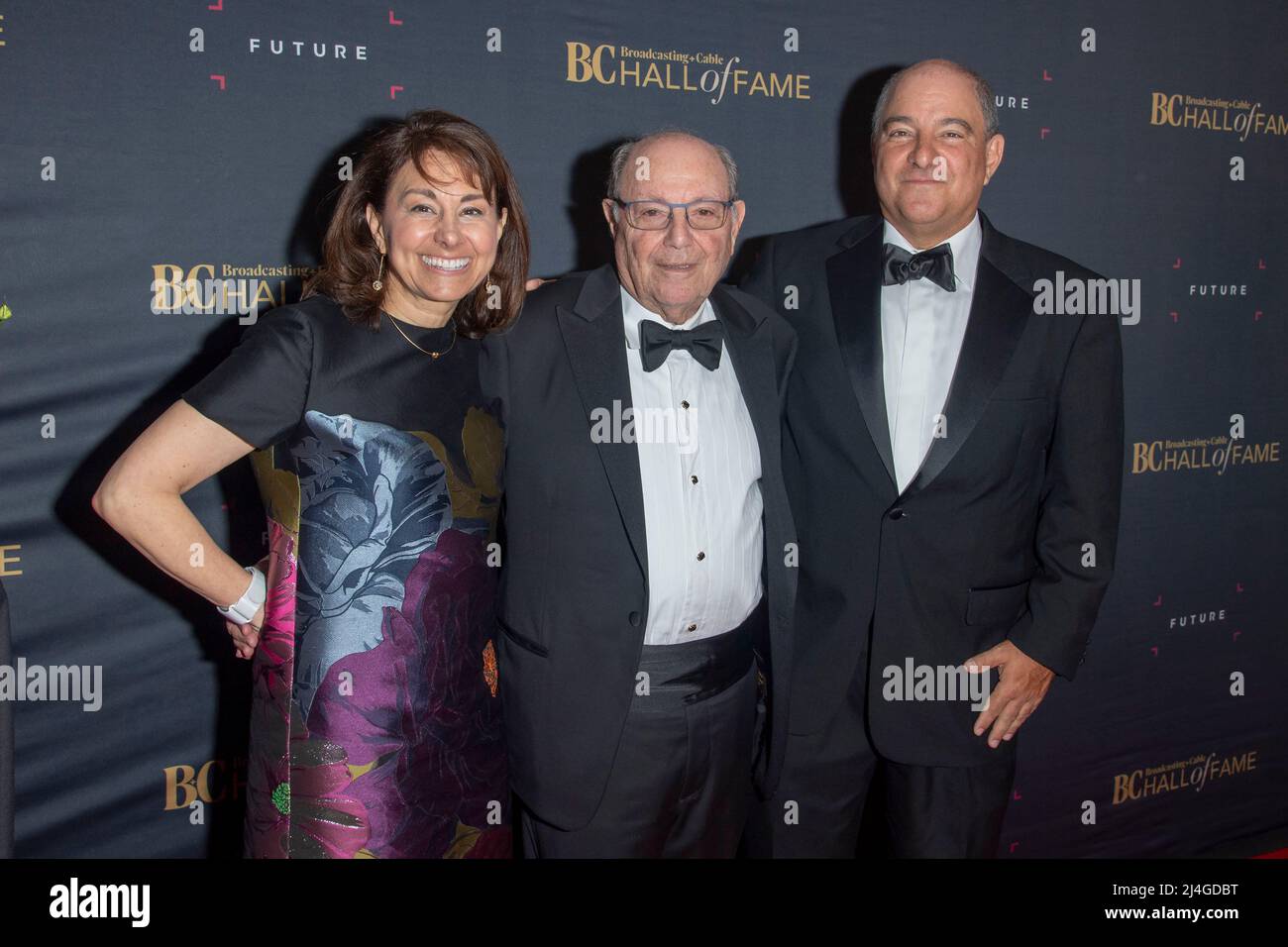 New York, United States. 14th Apr, 2022. Nomi Bergman, Bob Miron and ...