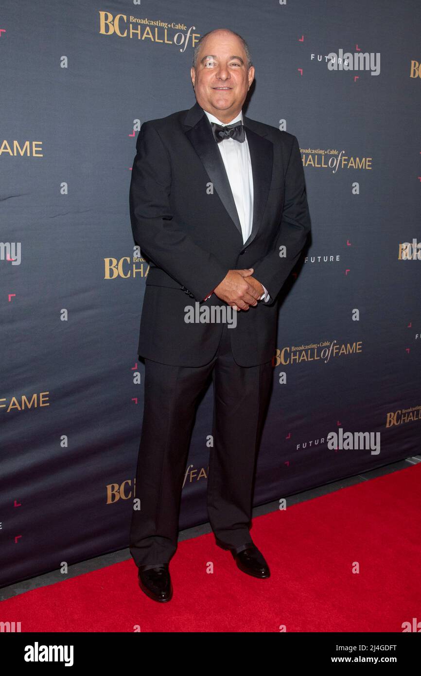 Steve Miron attends the 2022 Broadcasting & Cable Hall of Fame at The ...
