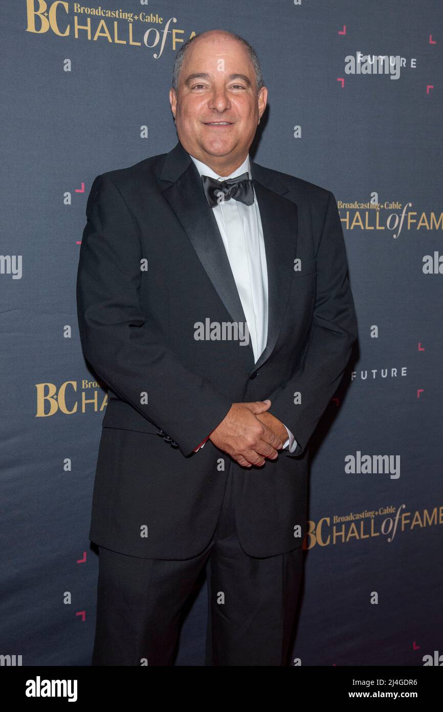 Steve Miron attends the 2022 Broadcasting & Cable Hall of Fame at The ...