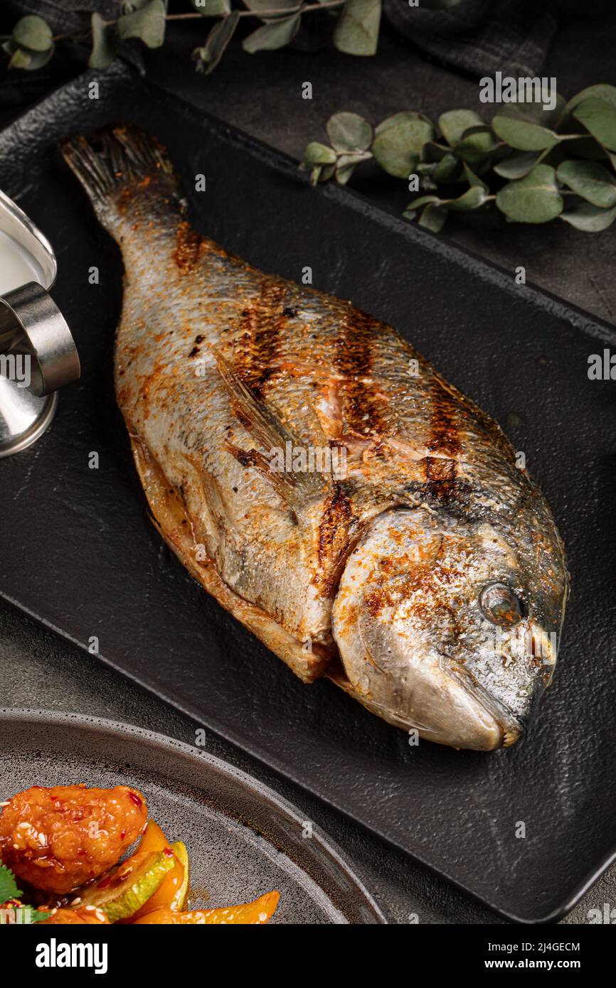 Roasted dorado hi-res stock photography and images - Alamy