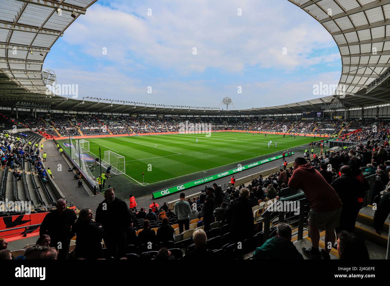 General view inside The MKM Stadium ahead of today's game Stock Photo ...