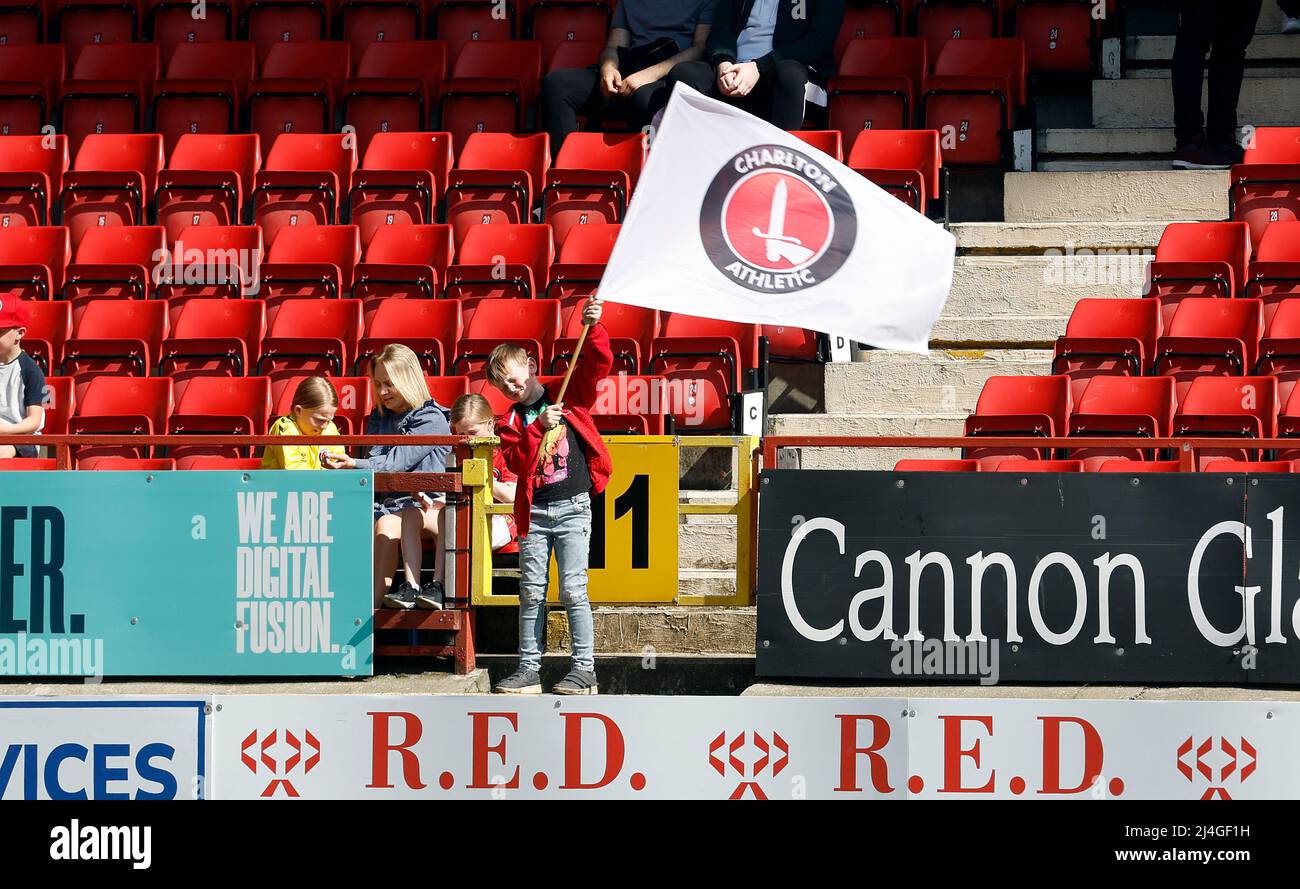 Charlton athletic flags hi-res stock photography and images - Alamy