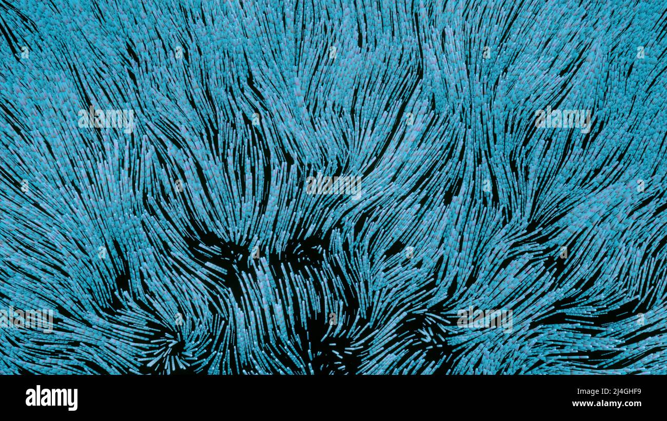 Blue and blue lines.Design.Thin lines in abstraction that create a ...
