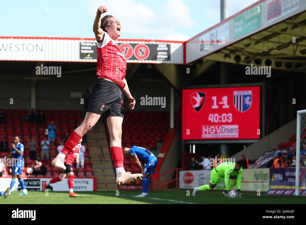 Callum wright of cheltenham town hi-res stock photography and images ...