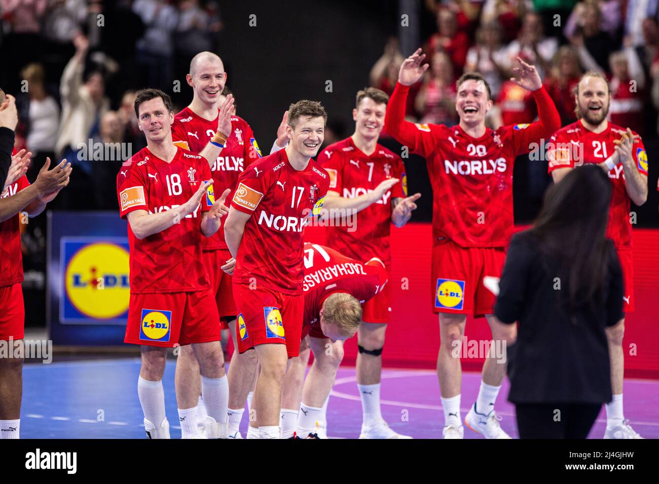 Danish handball international hi-res stock photography and images - Alamy