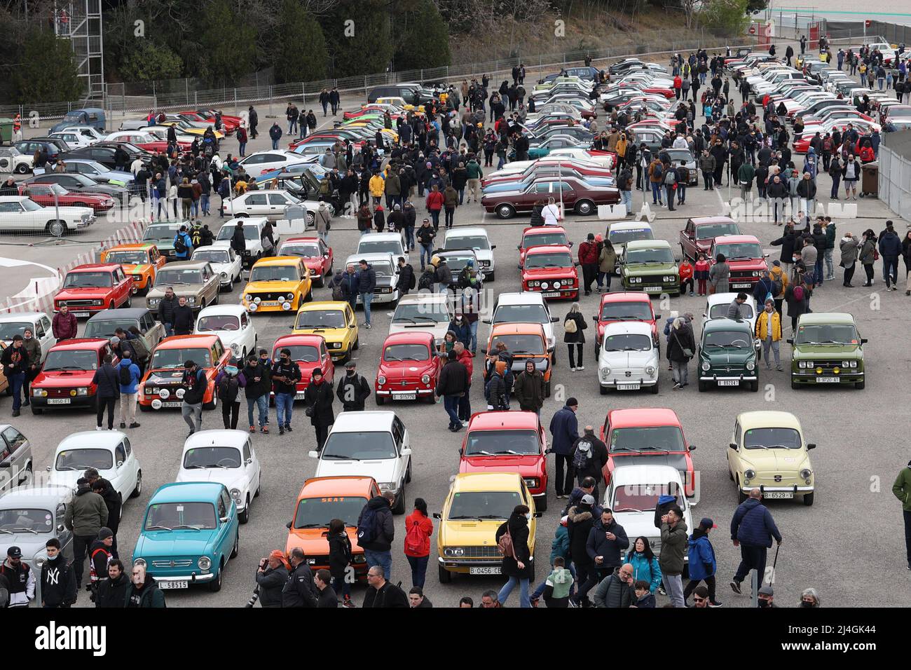 Collection of privately owned classic cars from the 1960s, 1970s and ...