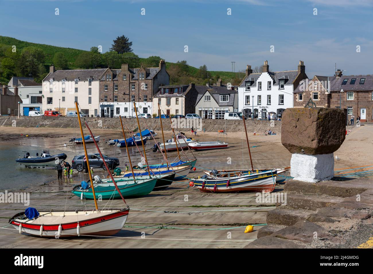 Stonehaven harbour Scotland Stock Photo - Alamy
