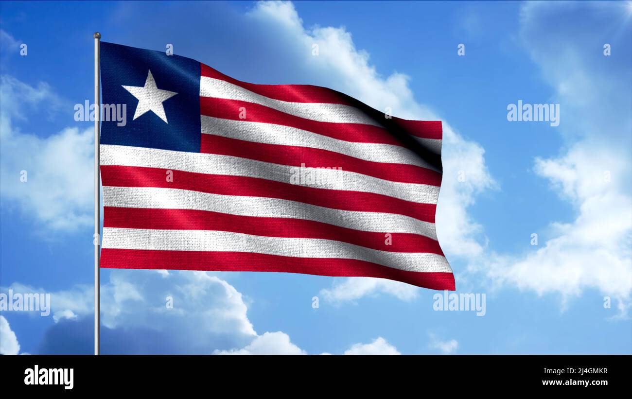 Flags world flying seamless loop hi-res stock photography and images ...