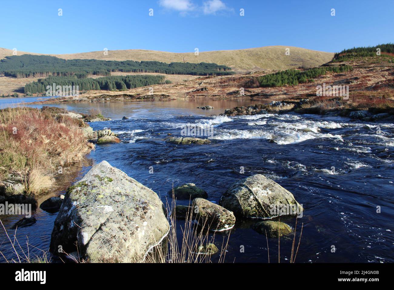 Loch Doon - Scotland Stock Photo - Alamy