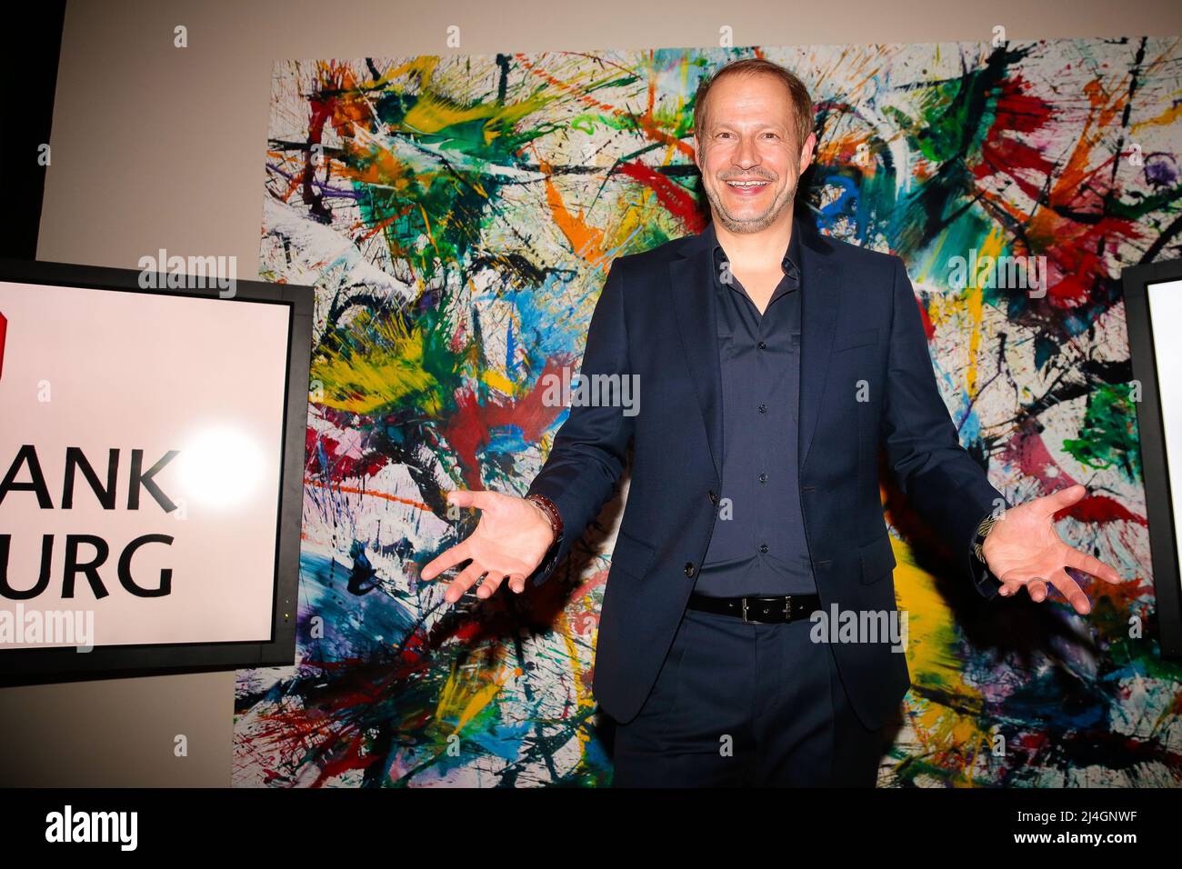 Speakers-Night im Hotel Radisson Blue in Hamburg Stock Photo - Alamy