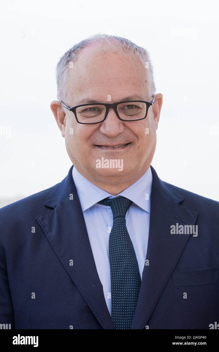 Rome, Italy, April 13, 2022 - The Mayor of Rome, Roberto Gualtieri ...
