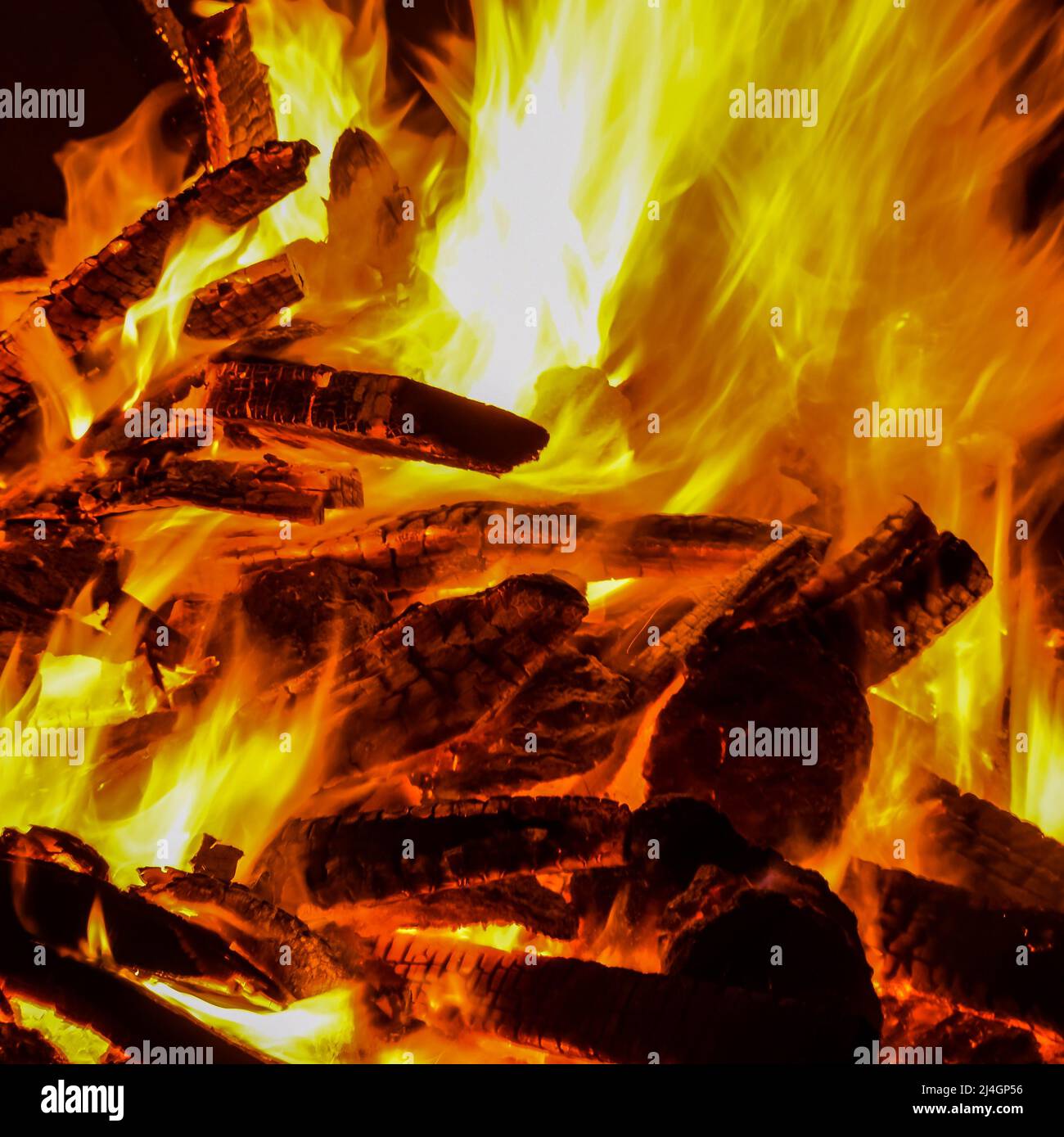 Fire flames on black background, Blaze fire flame texture background ...