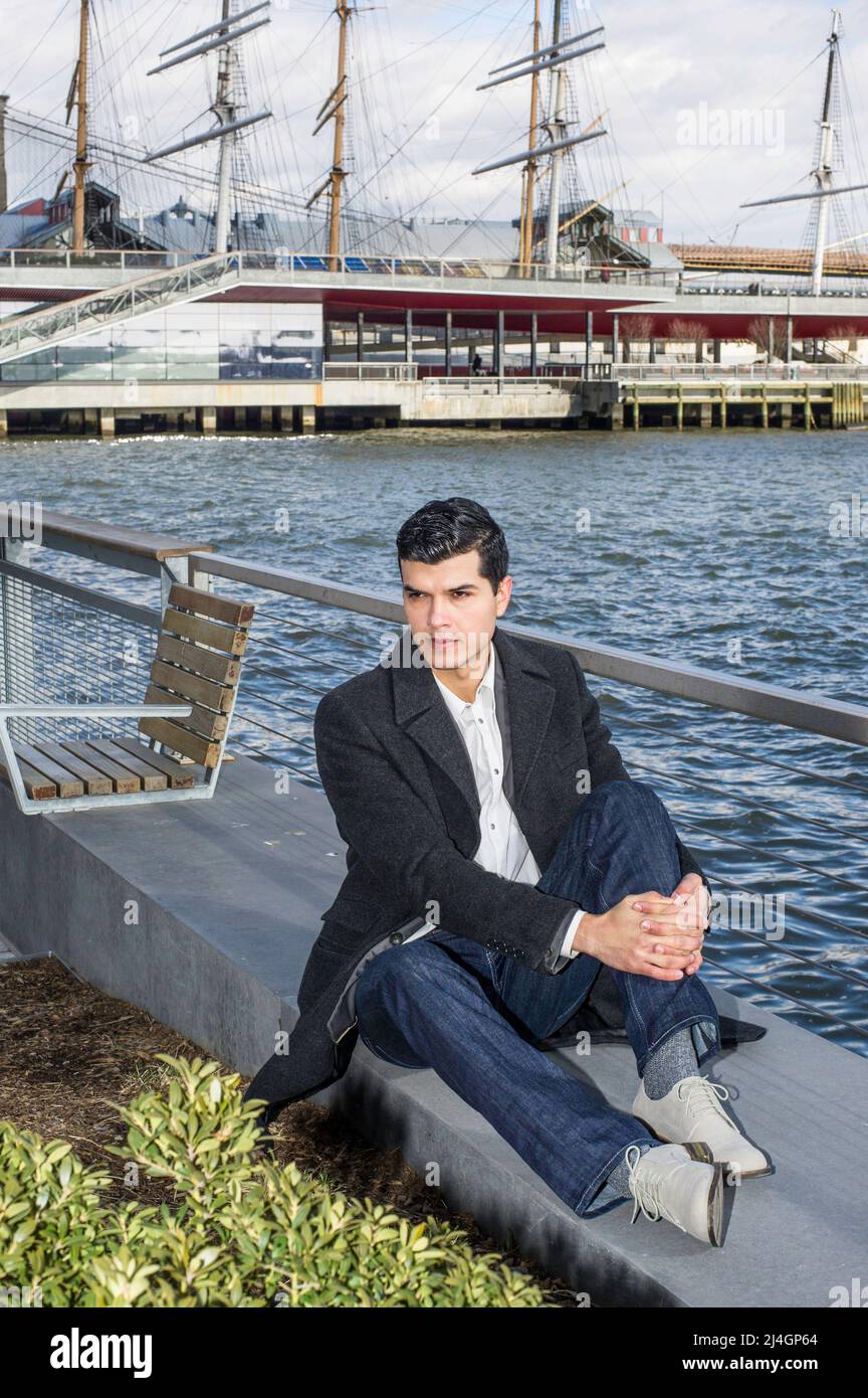 Thoughtful person thinking deeply hi-res stock photography and images ...