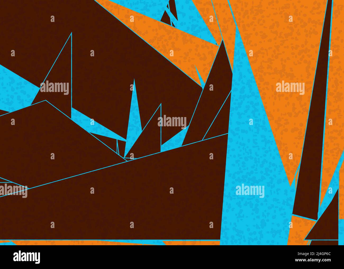 Piet Mondrian Style Computational Generative Art background ...