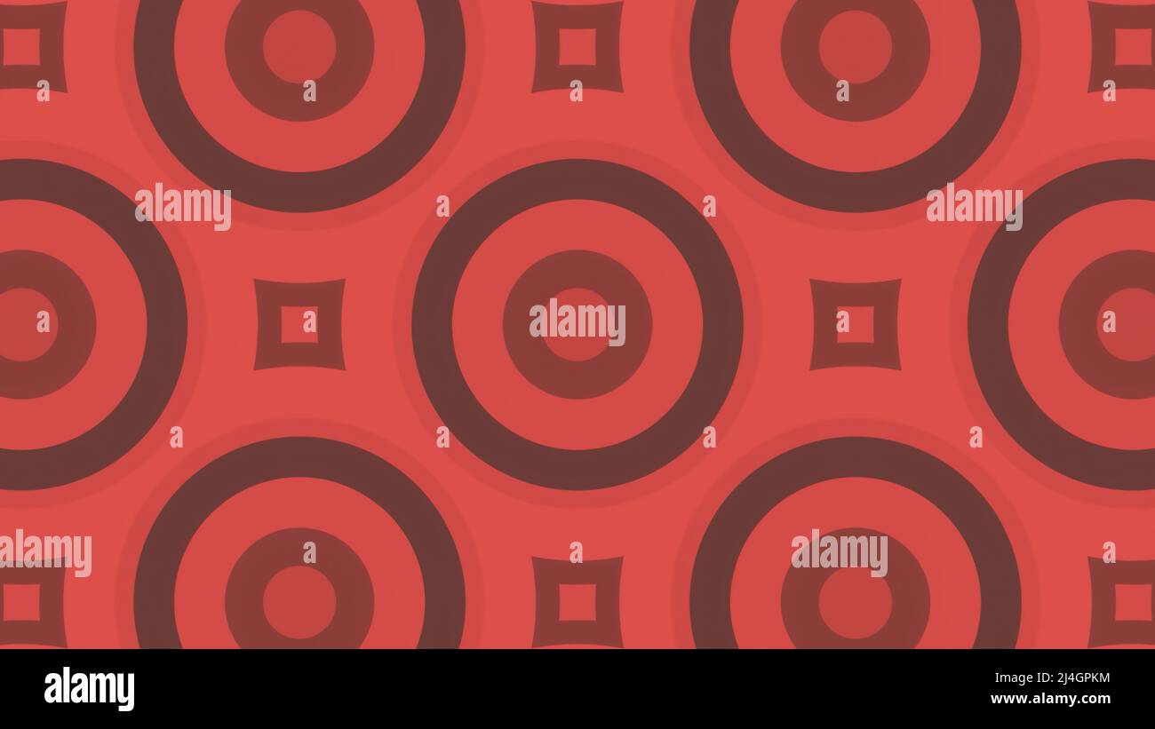 Geometric shapes in abstraction . Design. Red and green squares and ...