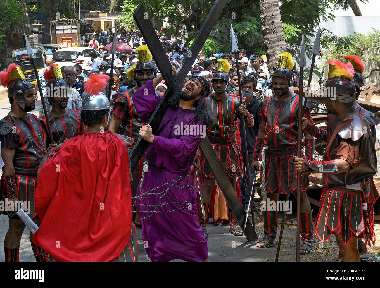 Jesus flogged hi-res stock photography and images - Alamy