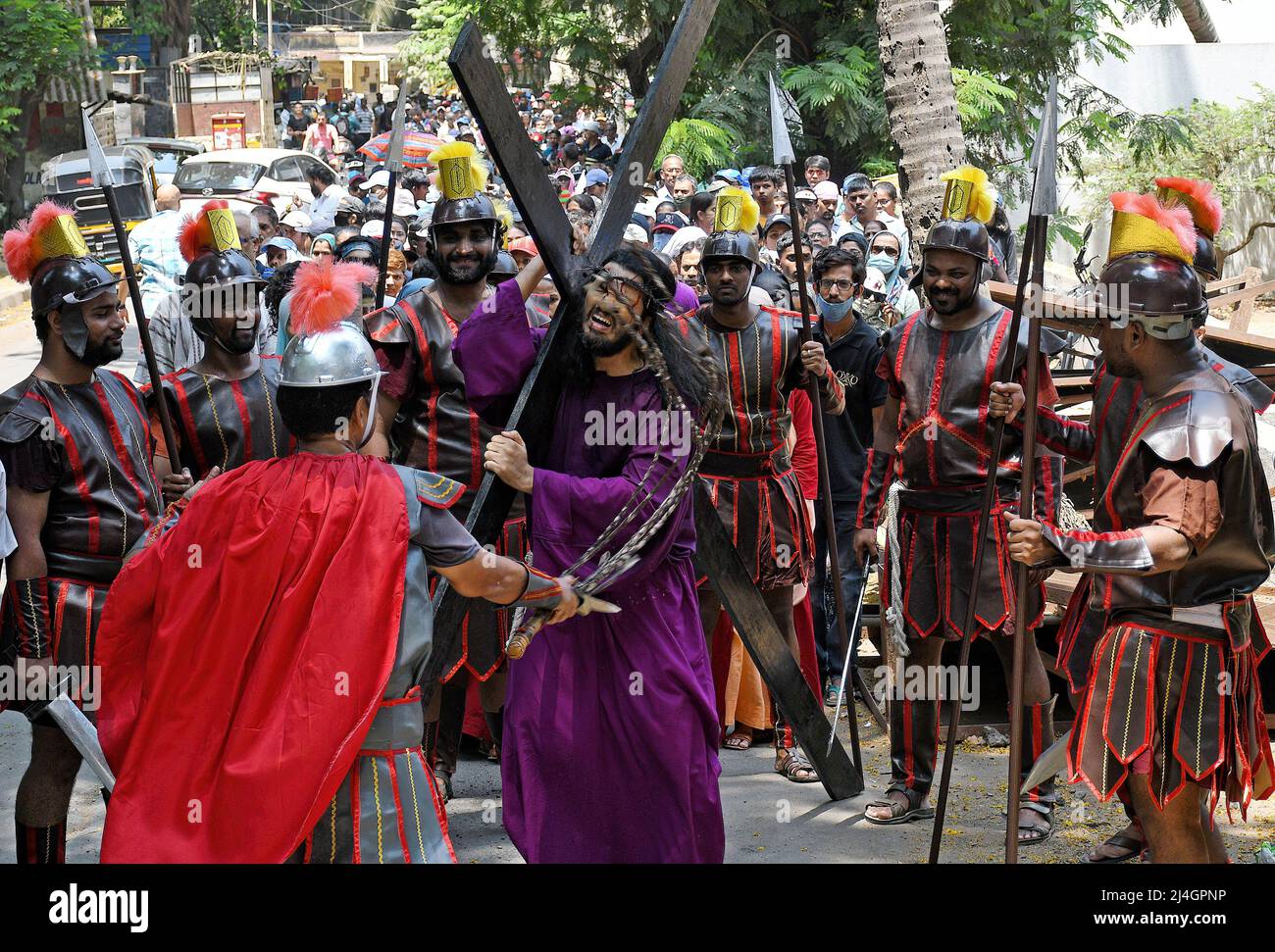 Jesus flogged hi-res stock photography and images - Alamy