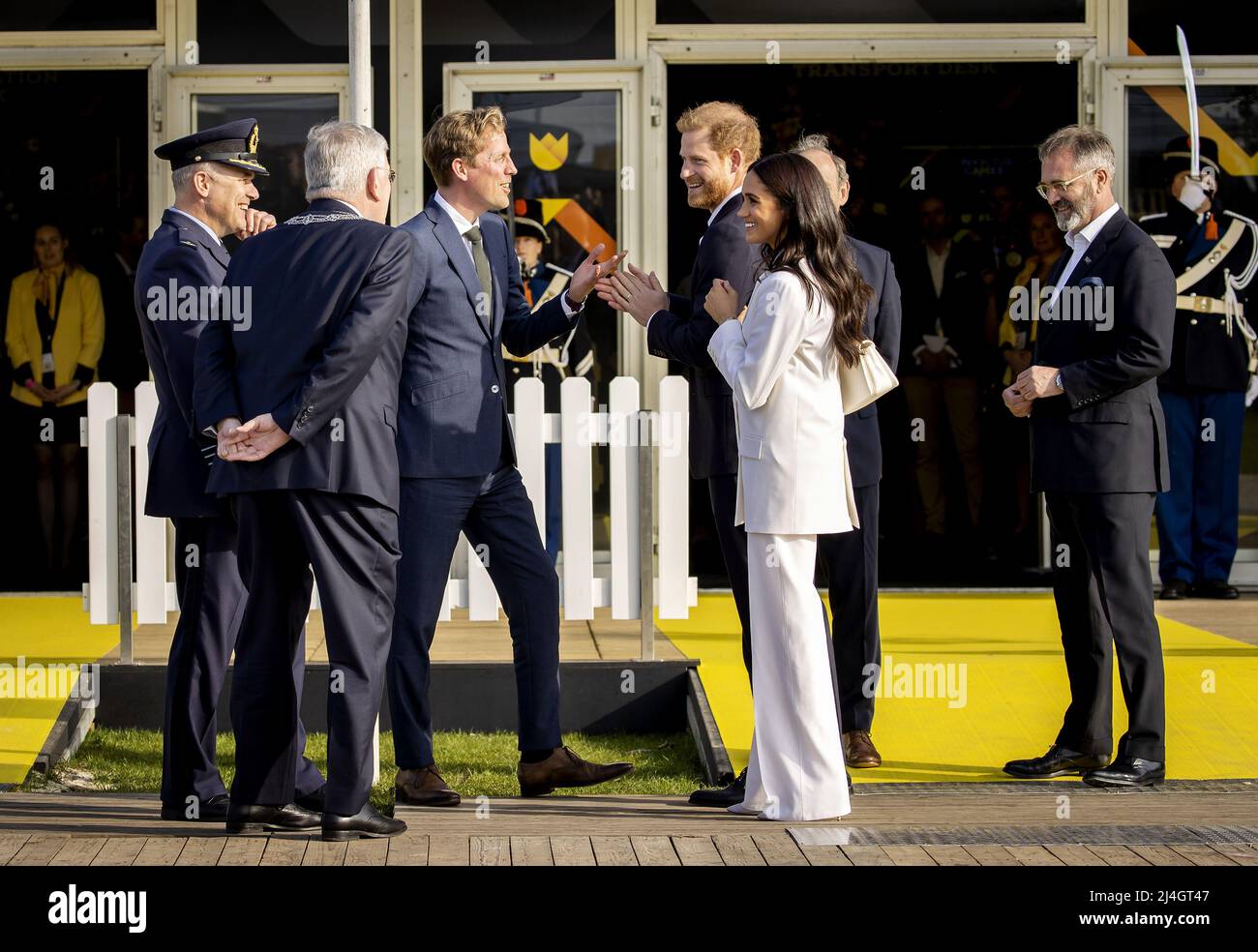The Hague, Netherlands. 15th Apr 2022. THE HAGUE - The Duke and Duchess ...