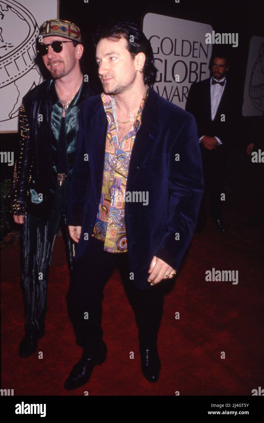 Bono and The Edge at the 51st Annual Golden Globe Awards January 22 ...