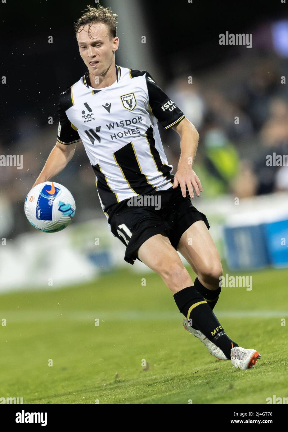 Sydney, Australia. 15th Apr, 2022. Jake Hollman of the Bulls in action ...