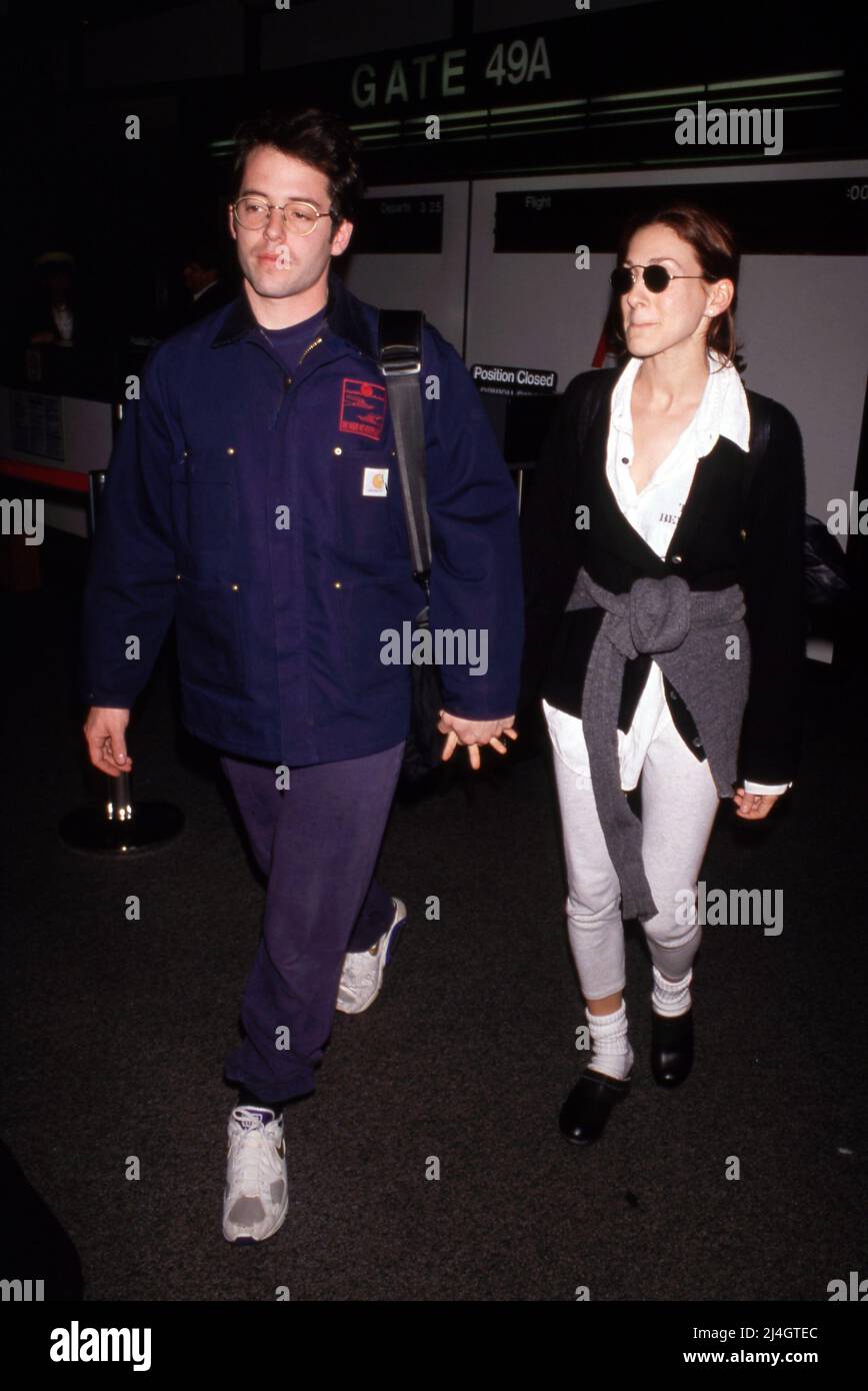 Matthew Broderick And Sarah Jessica Parker 1990s